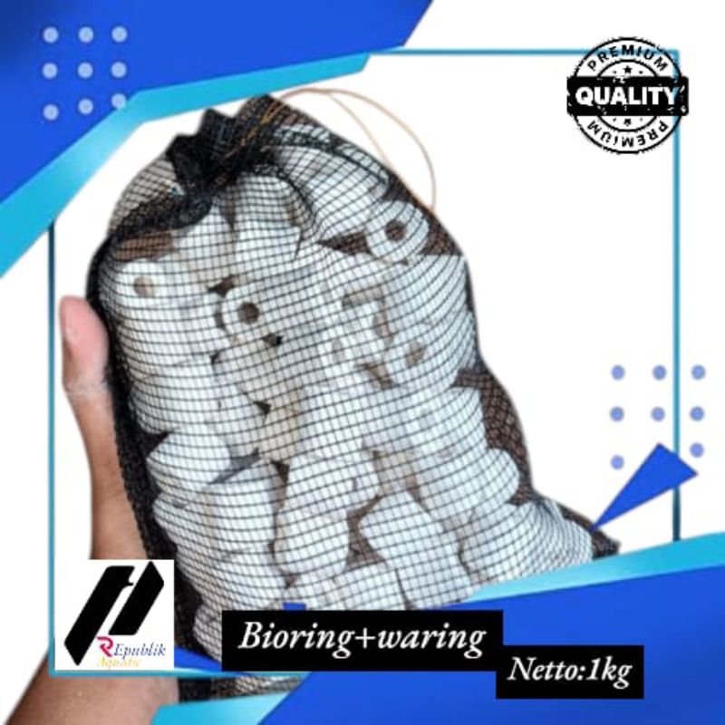 Jual Bioring 1kg / bio ring 1kg / Bioring / bio keramik / bio ring ...