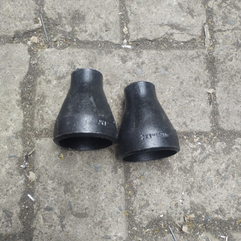 Jual Reducer Las Besi SCH40 4" x 1 1/4" inch Carbon Steel | Shopee ...