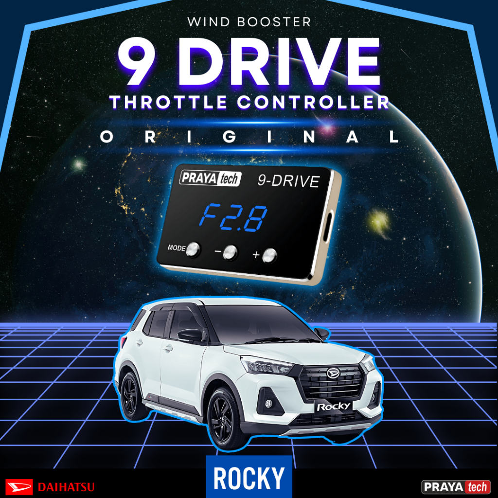 Jual ROCKY PRAYATECH 9DRIVE WIND BOOSTER 9 DRIVE F1 PIGGYBACK REMAP ECU ...