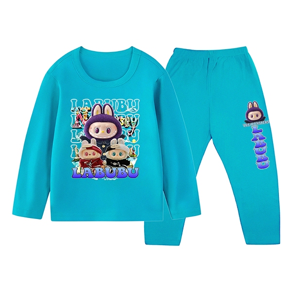 Jual Piyama Labubu Baju Tidur Anak Laki-laki Dan Perempuan Kaos Dan ...