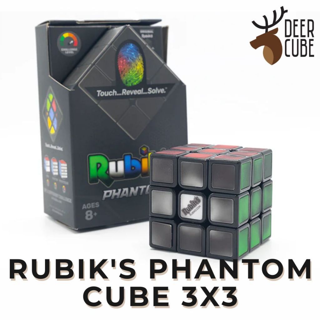Jual Rubik's Phantom Cube 3x3 - Cubes Black Base 3x3x3 Hitam | Shopee Indonesia