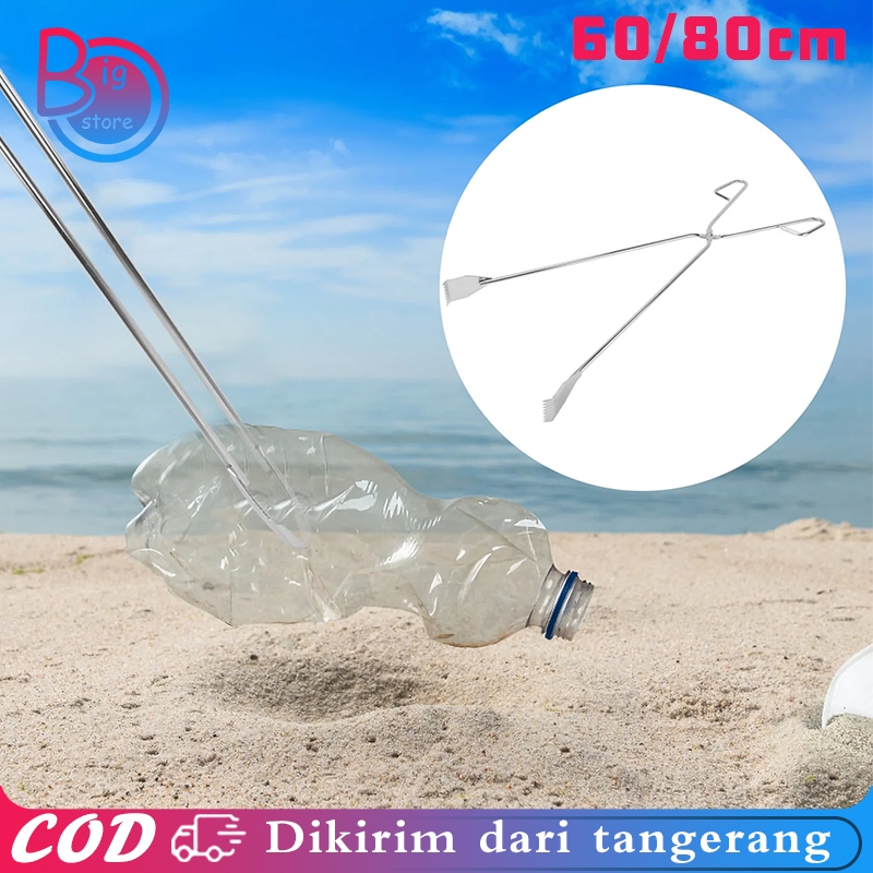 Jual 80cm Capit Sampah Stainless Alat Penjepit Sampah Serbaguna Tongkat ...