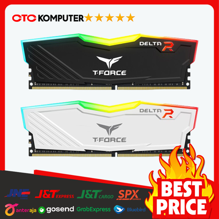 Jual RAM Team T-Force Delta RGB DDR4 32GB (2x16GB) 3600MHz | Shopee ...