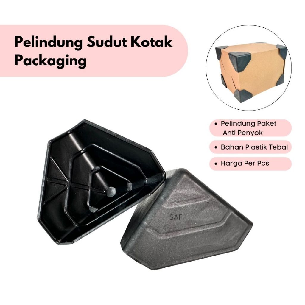 Jual SAF Siku Plastik Pelindung Sudut Box Packaging - Pengaman ...