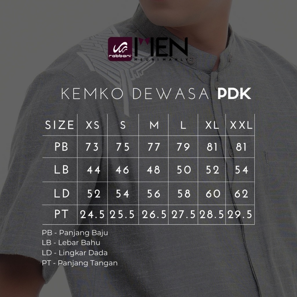 Jual Rabbani - Kemeja Koko Lengan Pendek Kemko Qossam Exclusive ...