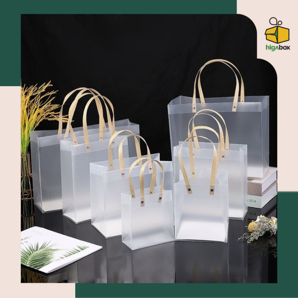 Jual Plastic Bag Transparan Bening / Tas Mika Souvenir Polos Goodie Bag ...
