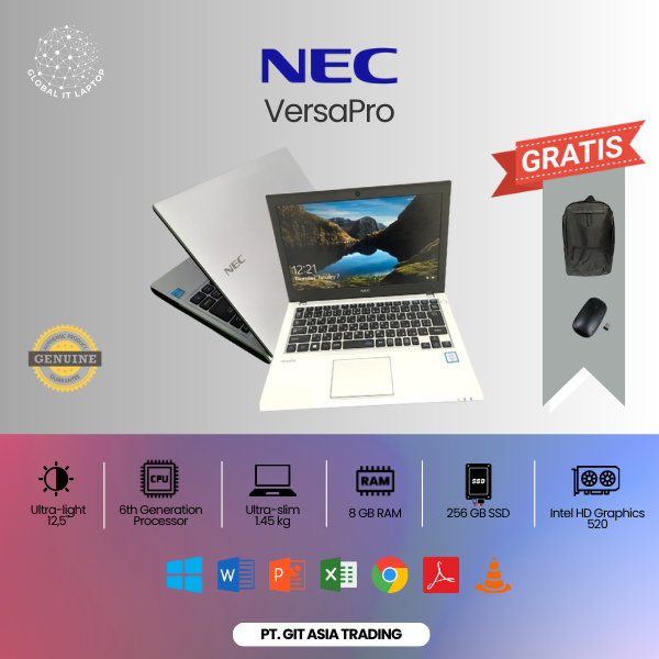 Jual NEC VersaPro | Core i5 Gen 6 | RAM 8GB | SSD 256GB - Laptop Core ...