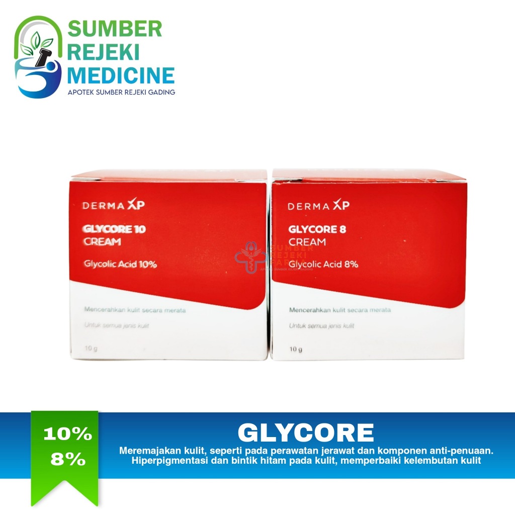 Jual Glycore Krim 10 Gram - Krim Pemutih Kulit Gelap dan Flek Hitam ...