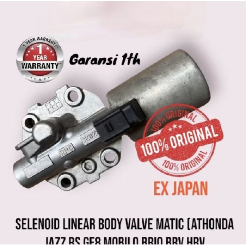Jual Selenoid linear body valve matic (AT)honda Jazz rs ge8 mobilo brio ...