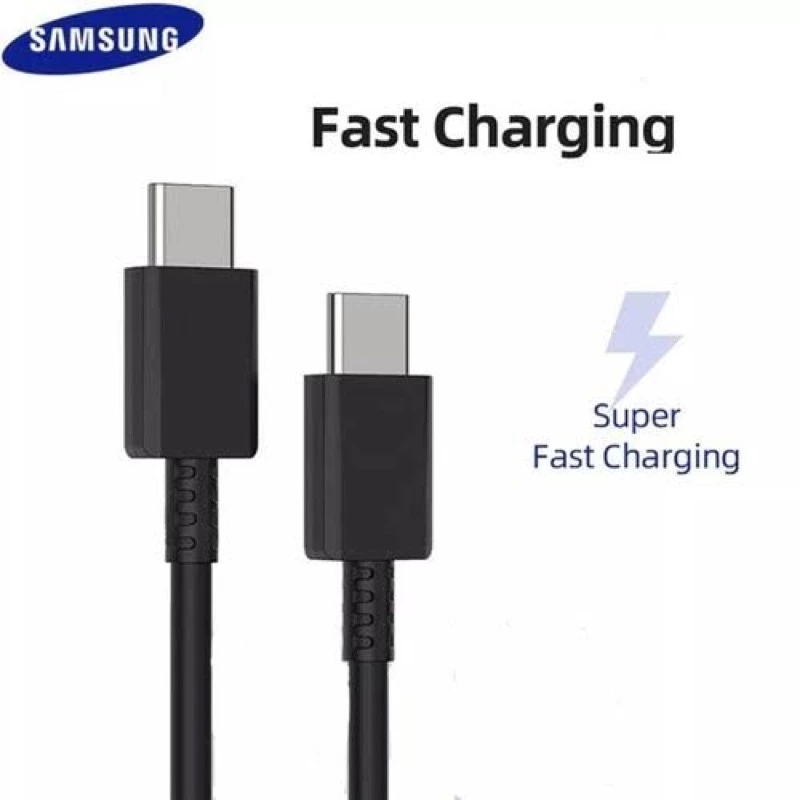 Jual KABEL DATA SAMSUNG TYPE C TO TYPE C FAST CHARGING | Shopee Indonesia