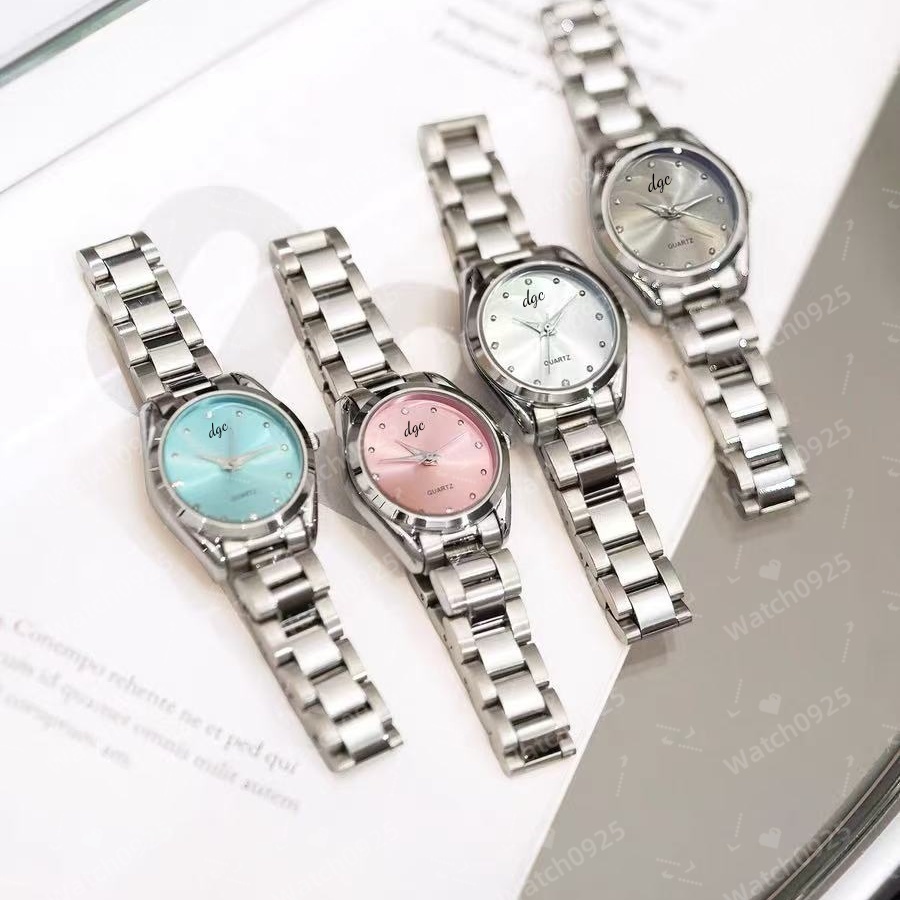 Jual DGC W357 Jam Tangan Wanita Barsh Rantai Mini Stainless Steel Jam ...