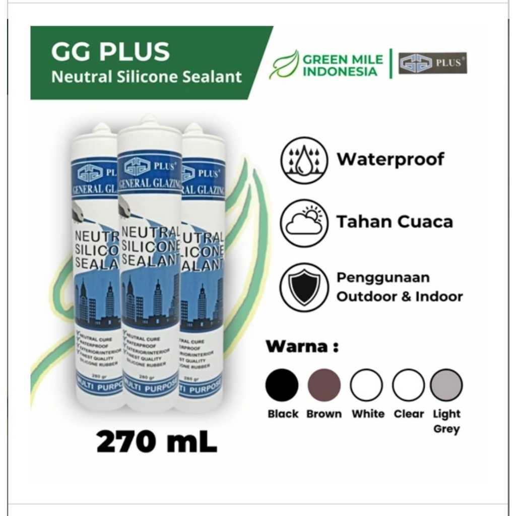 Jual Sealant Silen GG General Glazing Netral Tidak asam. Lem silikon ...
