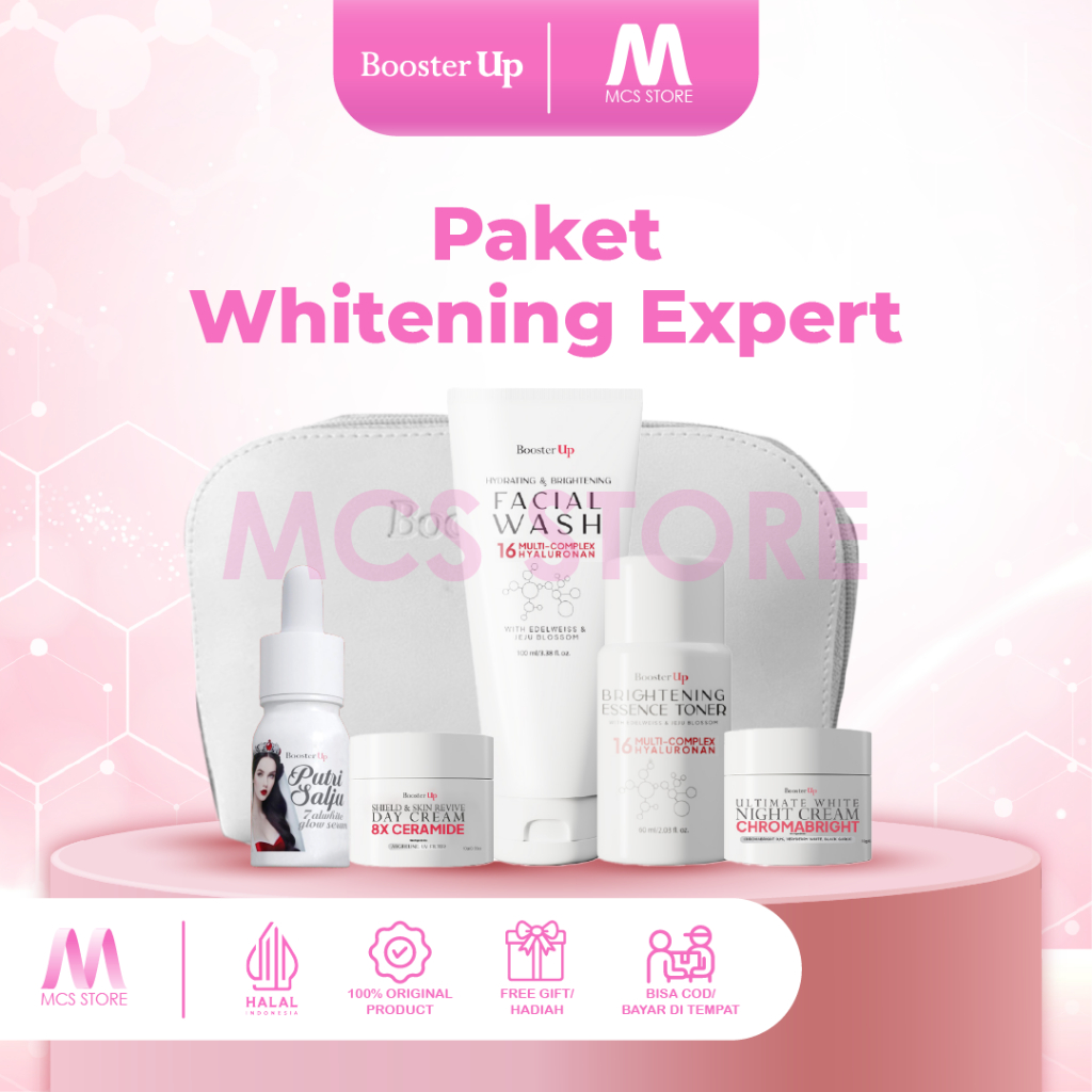 Jual MCS Store - Booster Up Bundling Paket Whitening Expert With Tranexamic Acid | Membuat Kulit ...
