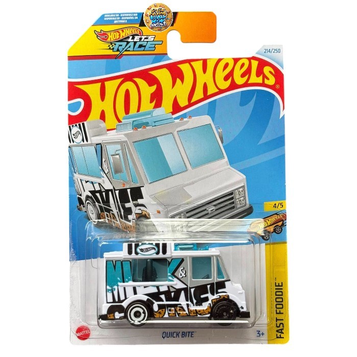 Jual Hot Wheels Quick Bite Cookies Putih Lot M 2024 | Shopee Indonesia