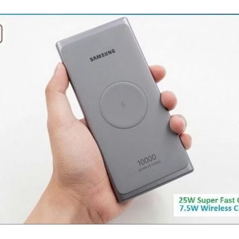 Jual PowerBank 10000mAh Samsung 25W Super Fast Charging + Wireless 7,5W ...