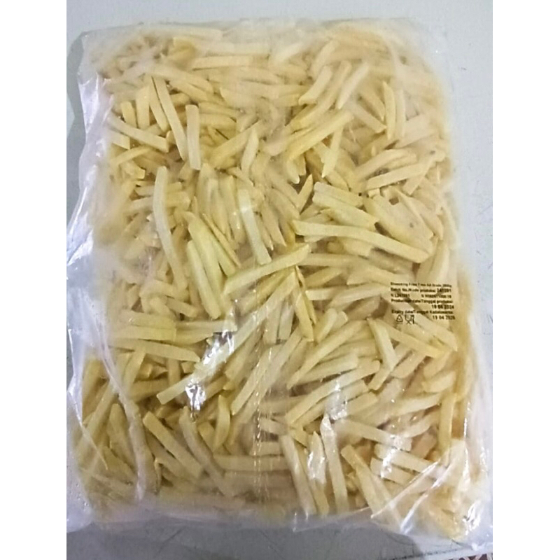 Jual Kentang Shoestering Beku 2,5Kg / French Fries Goreng 2,5kg / Shoestring Curah 2,5kg ...