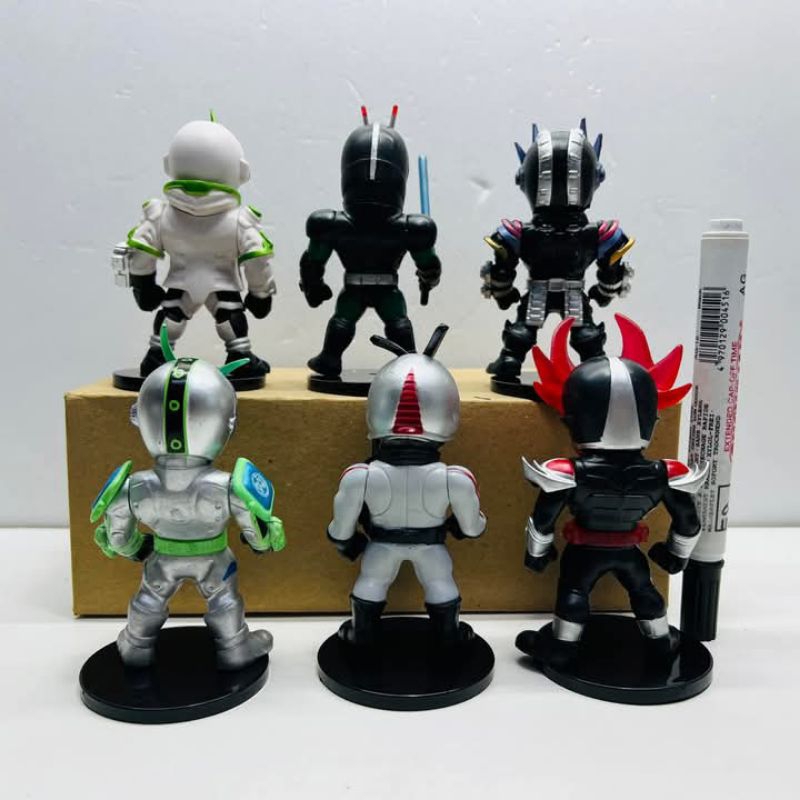 Jual mainan action figure kamen rider black rx zio agito shining woz ...