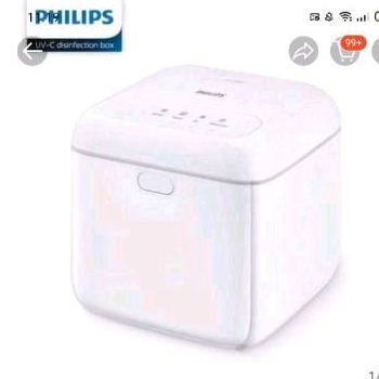 Jual PHILIPS UVC DISINFECTION BOX 10L STERILIZER PENGHILANG VIRUS BAKTERI | Shopee Indonesia