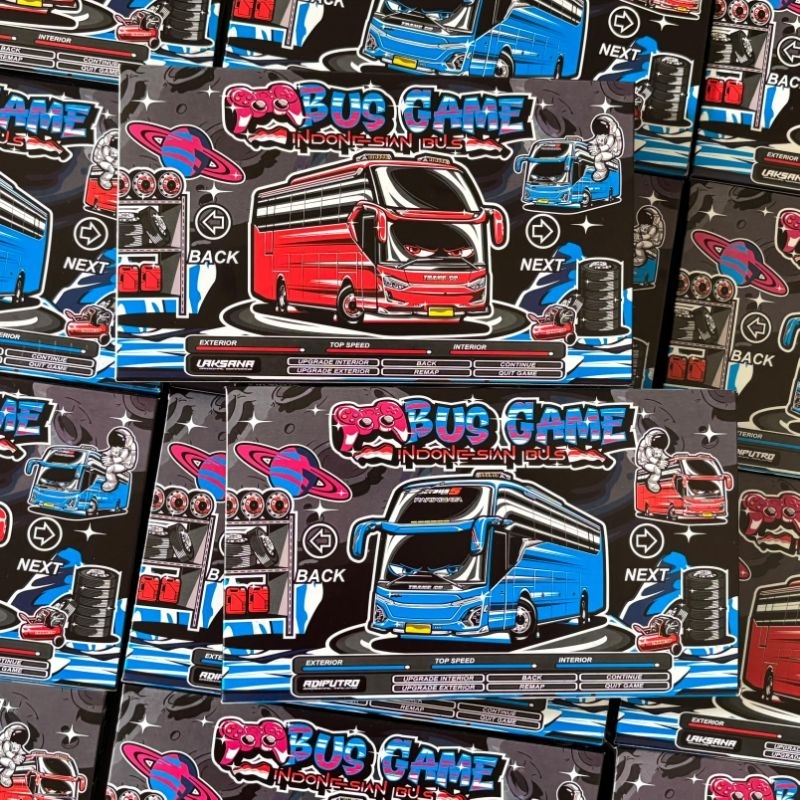 Jual BOX STIKER BIS MANIA TERLARIS | Shopee Indonesia