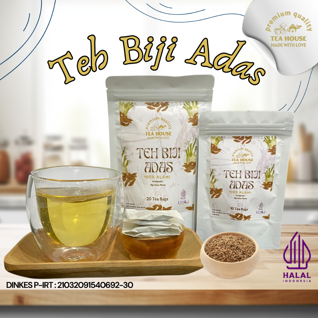 Jual Teh Biji Adas | Teh Celup Biji Adas Manis | Fennel Tea Isi 10 & 20 ...