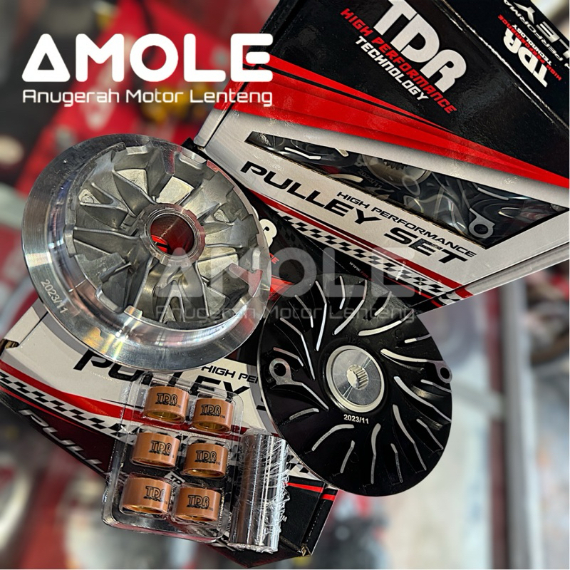 Jual Pulley Kit CVT Rumah Roller Set TDR Racing Yamaha NMax Aerox 155 Lexi | Shopee Indonesia