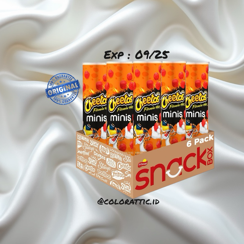 Jual Cheetos Minis Canisters, Flamin Hot - From Usa | Shopee Indonesia