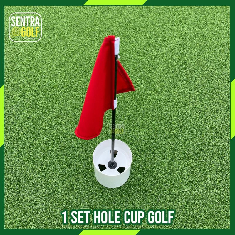 Jual 1 Set Hole Cup Golf Bendera + Tiang | Shopee Indonesia