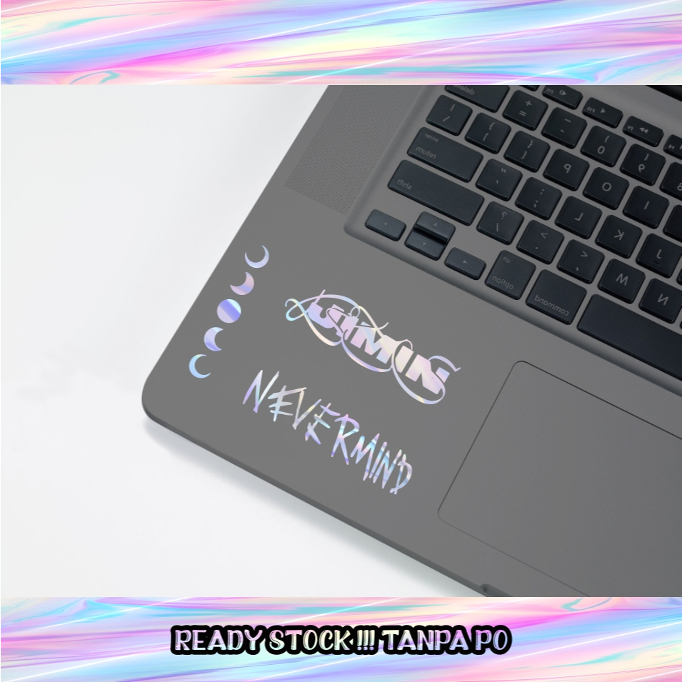 Jual Sticker NEVERMIND BTS JIMIN MOON PHASE CUTTING STIKER Lightstick ...