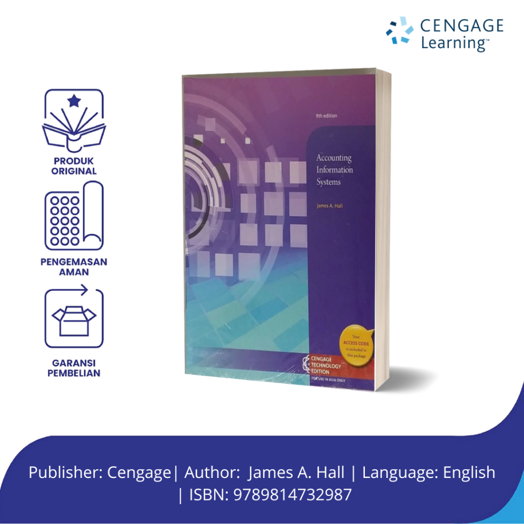 Jual Cengage - Accounting Information Systems 9Ed+Cte - Hall | Shopee ...