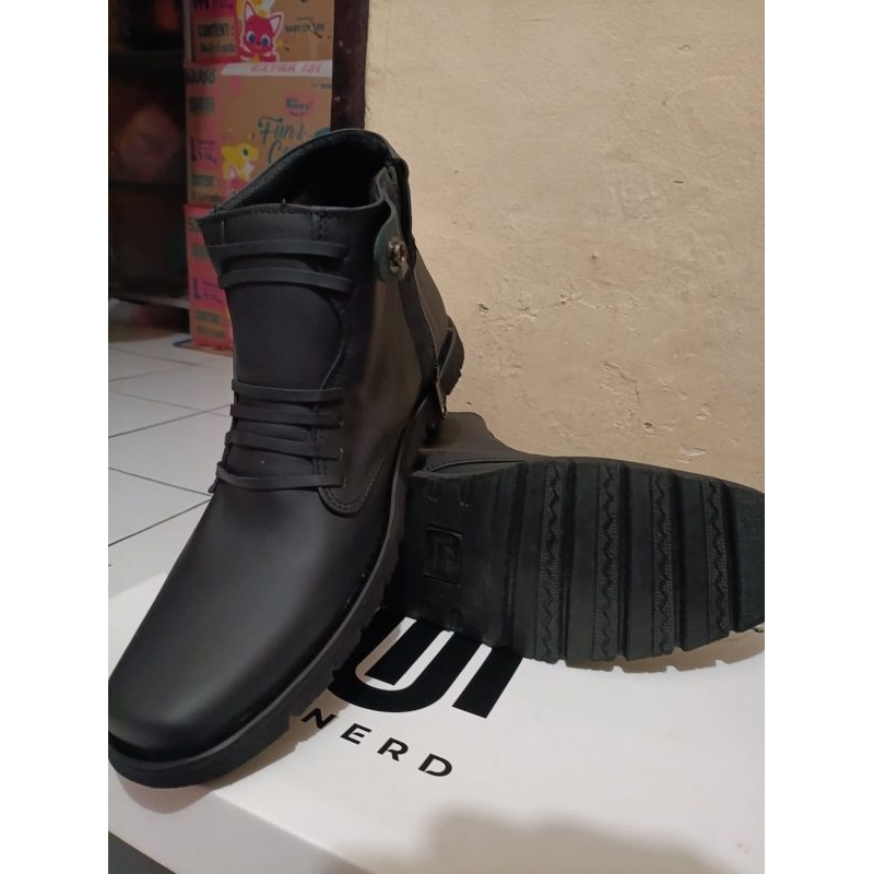 Jual Sepatu pdh pria TNI POLRI Saptam ukuran 44 (baru tanpa dus ...