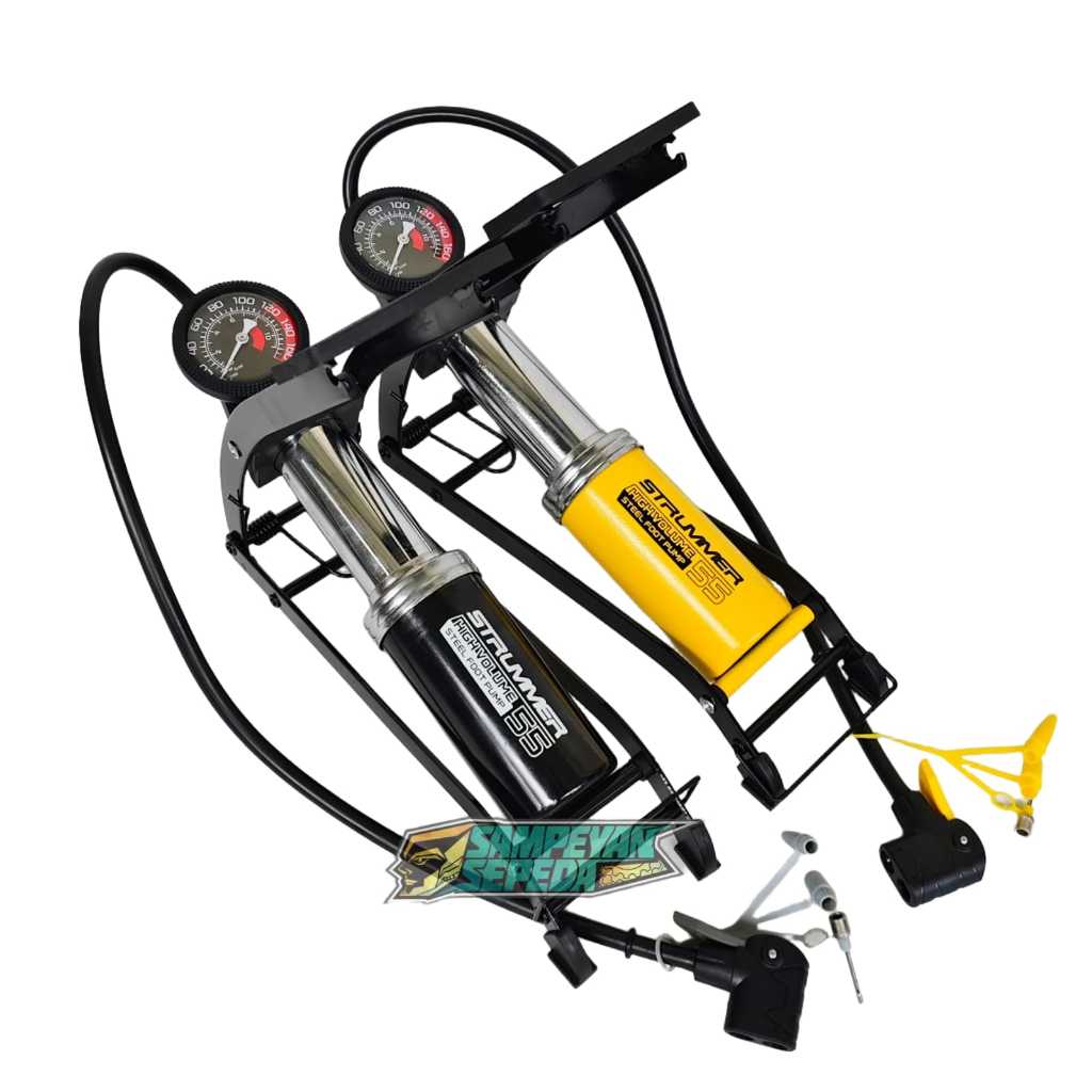 Jual Pompa Injak Strummer 55 Model Injek Kaki Kumpo Manual Injak ...