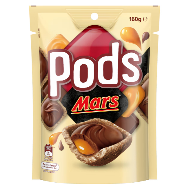 Jual Pods Mars Chocolate Snack & Share Party Bag 160g | Shopee Indonesia