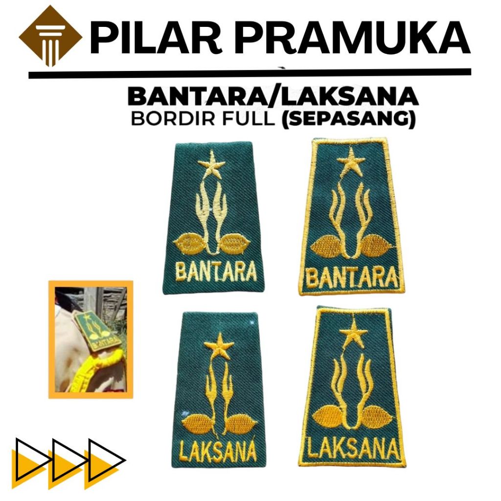 Jual Tanda Kecakapan Umum Pramuka / Bantara / Laksana Pramuka / Dek ...