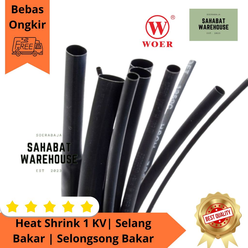 Jual Heat Shrink | Selang Bakar | Selongsong Bakar | 4 mm | Shopee ...