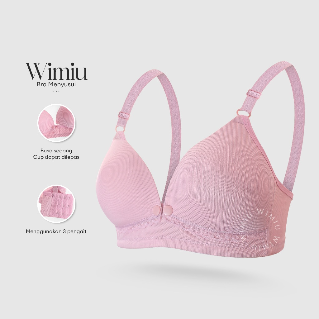 Jual Wimiu Bra Menyusui BH Menyusui BH Wanita BH Maternity Bra 100121 ...