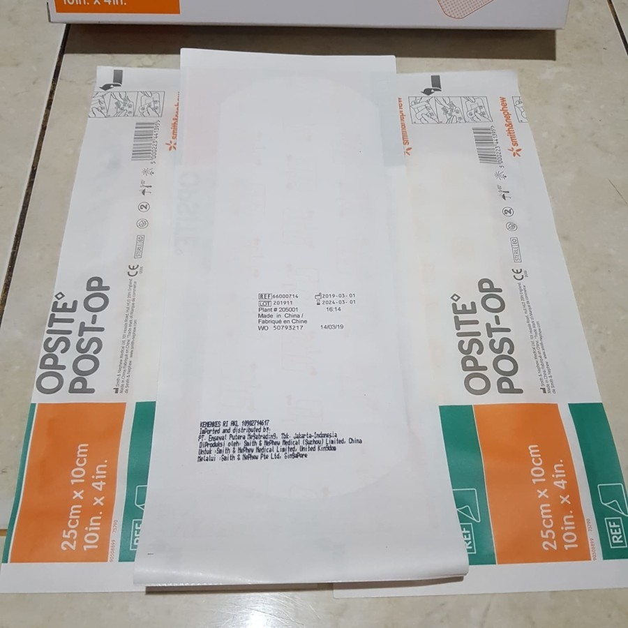 Jual Opsite Post OP Pembalut Perban Verban Luka Operasi Anti Air 25 x ...