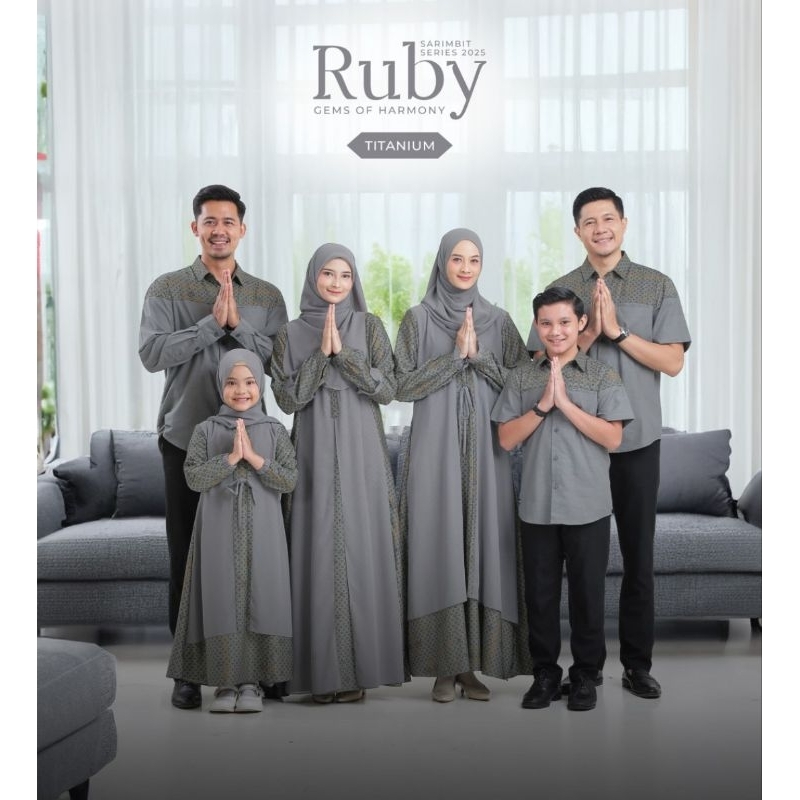 Jual WARNA TITANIUM RUBY SARIMBIT BAJU LEBARAN 2025 | Shopee Indonesia