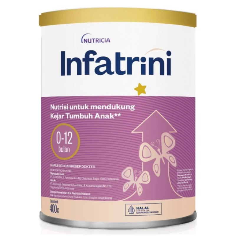 Jual Nutricia infatrini powder kaleng 400 gram ( susu menaikkan berat ...