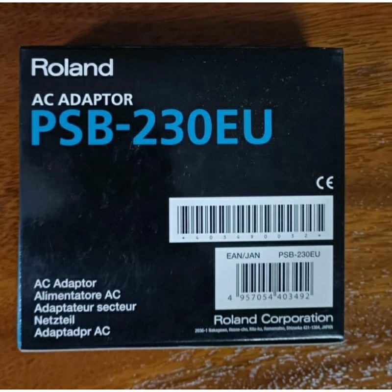 Jual Adaptor Roland PSB230EU keyboard xps piano Rd Roland juno ORIGINAL ...