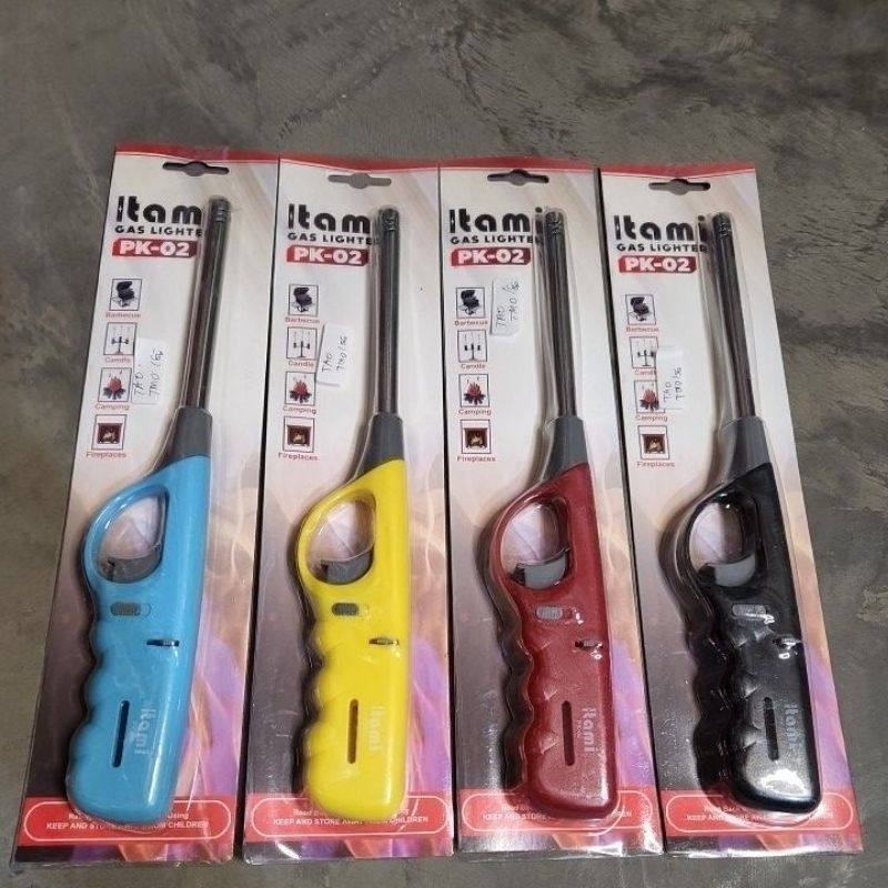 Jual Pemantik Kompor ITAMI Korek Api Panjang Tembak Gas Lighter ...
