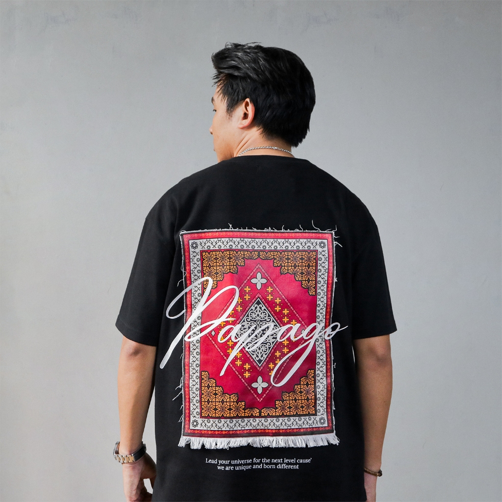 Jual PAPAGO - T-SHIRT OVERSIZE - KIRMIZI | Shopee Indonesia