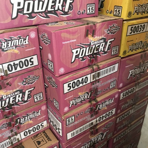 Jual POWER F GELAS DUS ( 24 GELAS ) | Shopee Indonesia