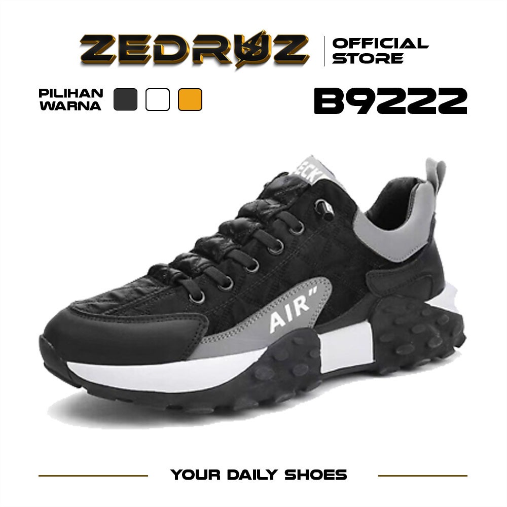 Jual Zedruz Sepatu Olahraga Pria Sepatu Pria Casual Sneakers Fashion Cowok Kekinian Sport Shoes ...