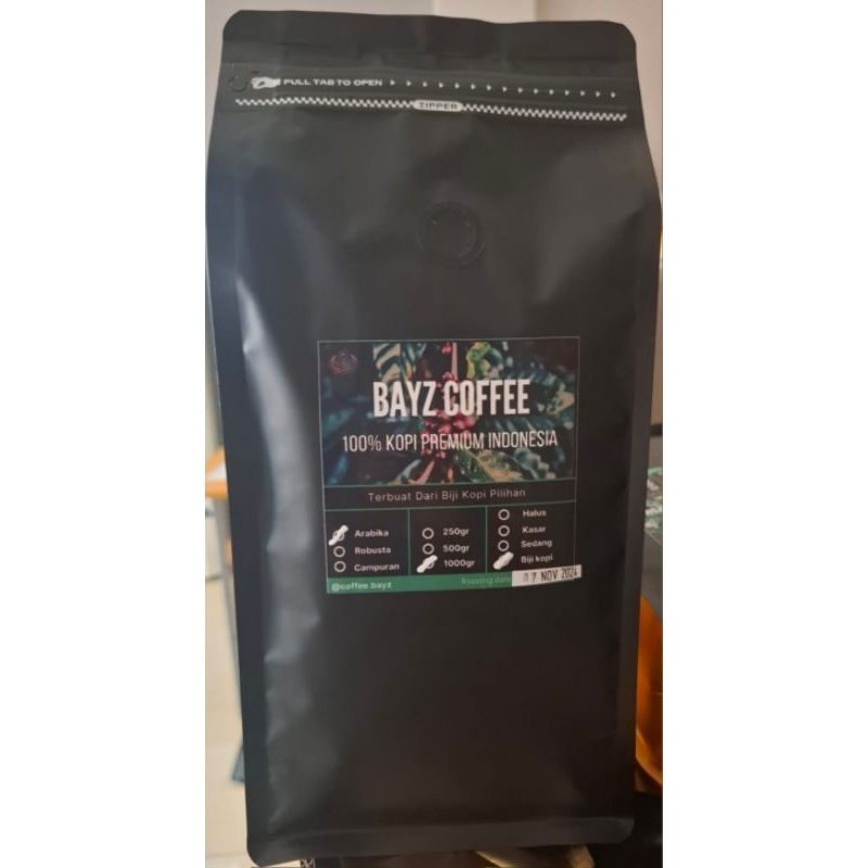 Jual Biji Kopi Bayz Coffee arabica 1kg | Shopee Indonesia