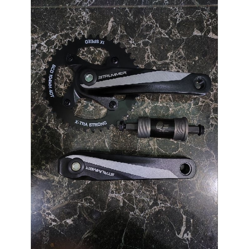 Jual Crankset Crank MTB Federal BMX Strummer 40T 44T Prowheel 38T ...