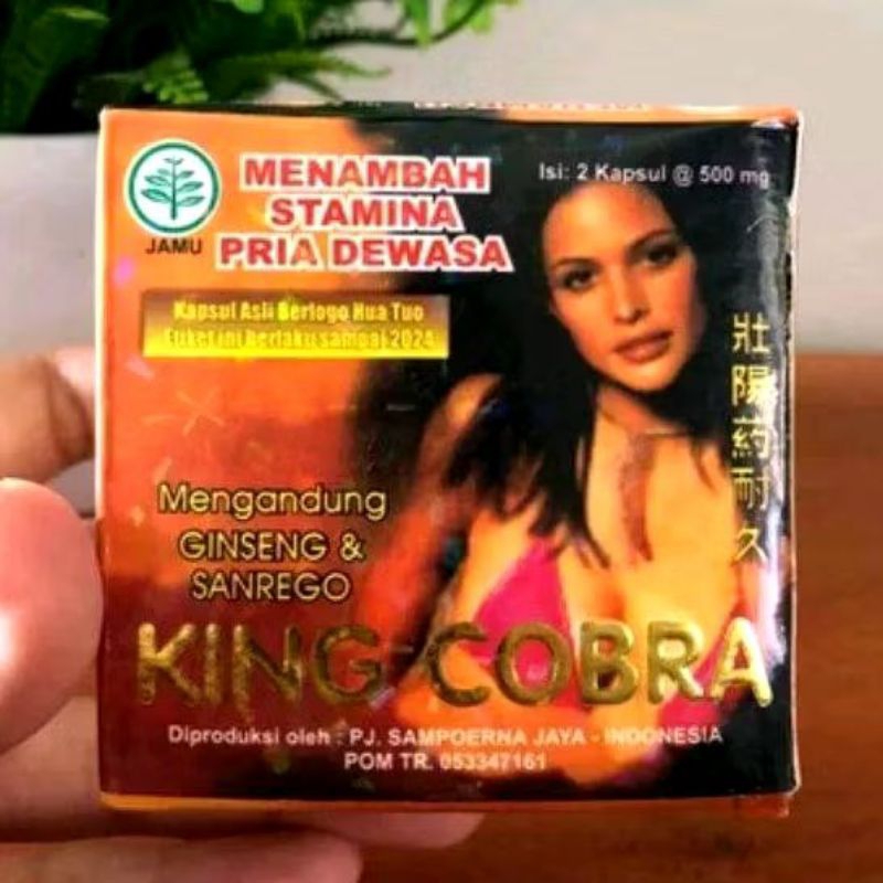 Jual kapsul formula king cobra penambah stamina lekaki kuat 100% original | Shopee Indonesia