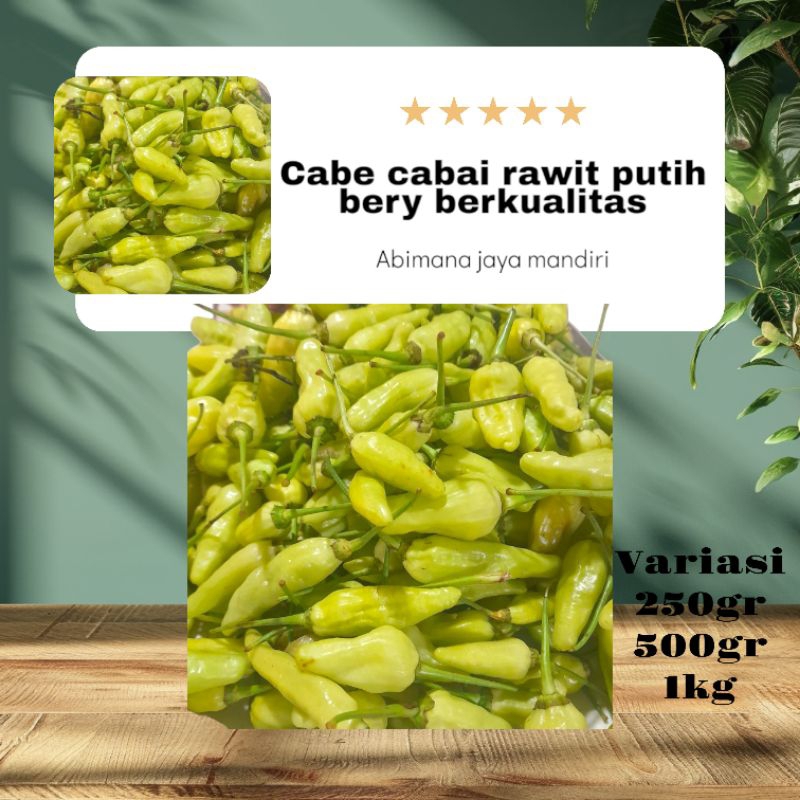 Jual cabe cabai rawit putih beri segar dan berkualitas. | Shopee Indonesia