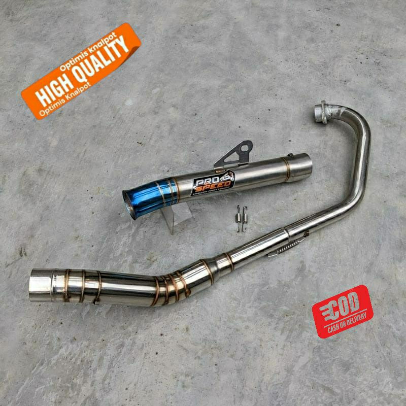Jual Open spec pipe exhaust Prospeed Canister tube type 51mm for Tmx ...