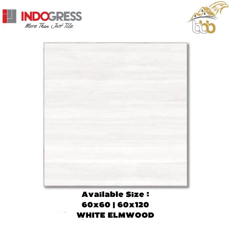 Jual Granit Indogress 60x60 White Elmwood | Shopee Indonesia