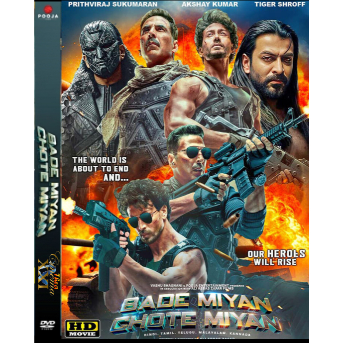 Jual Kaset DVD Movie Box Office : Bade Miyan Chote Miyan (2024) | Shopee Indonesia